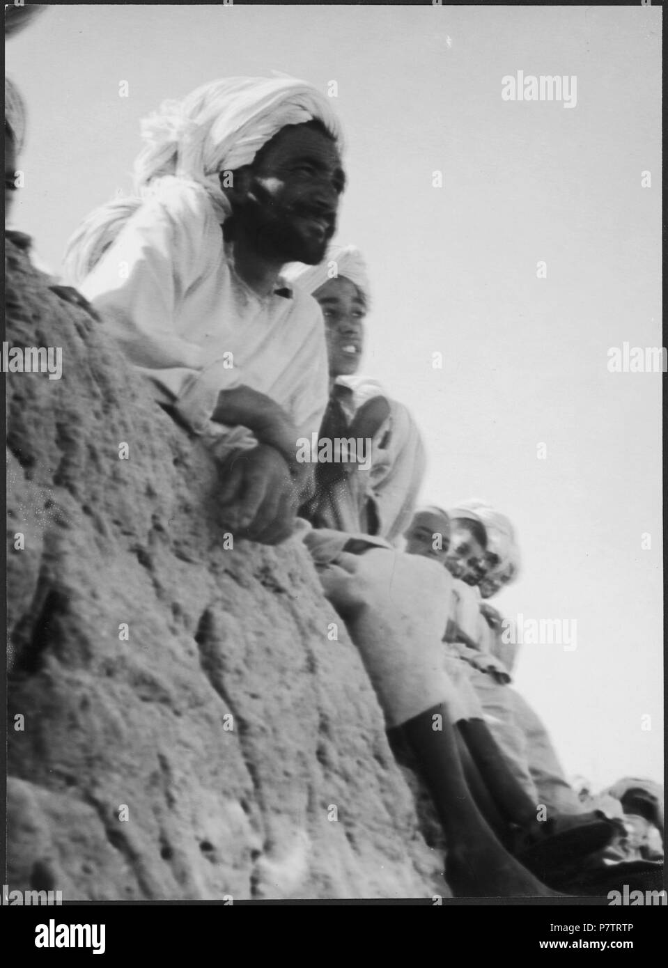 Afghanistan, Shabash (Sha Bash): Menschen; Eine Gruppe Männer mit ...