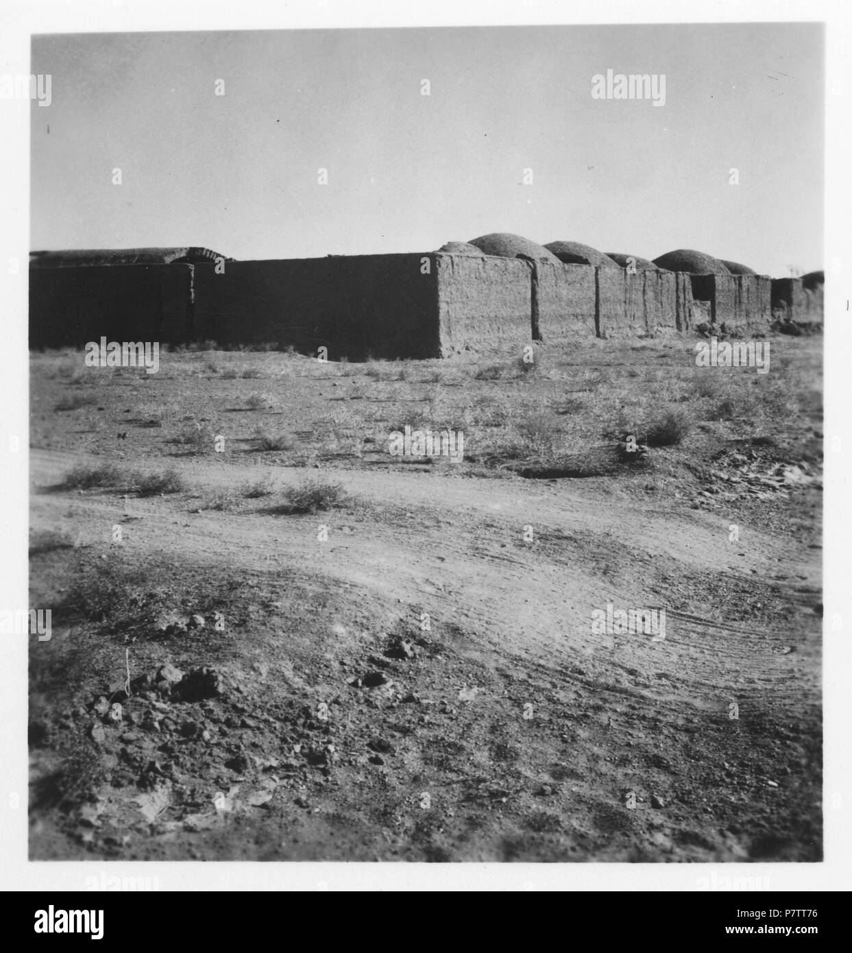 Iran, Abbas Abad (Abbasabad): Landschaft; Ansichten eines Dorfes. from ...