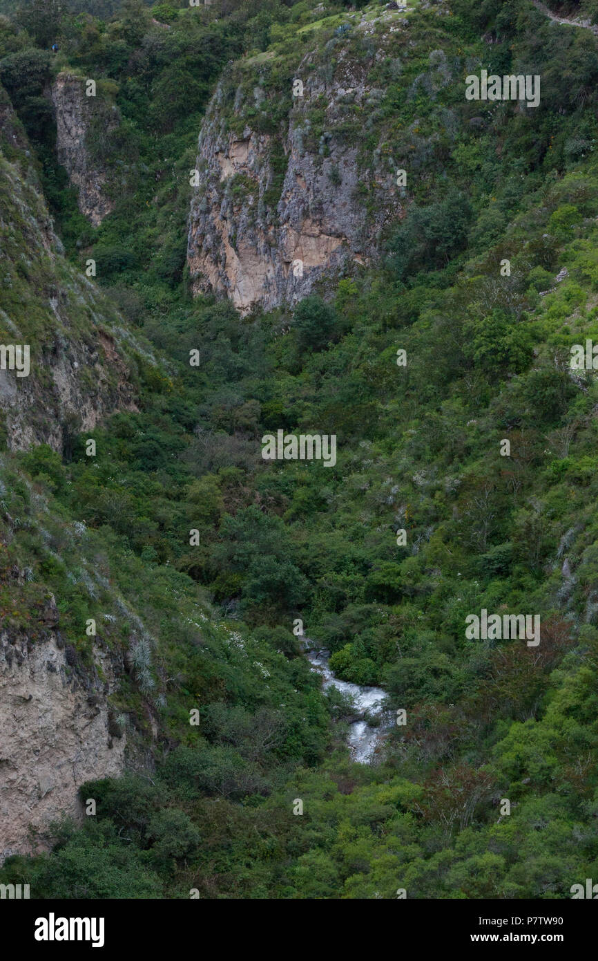River water flow and the valley nature Stock Photo - Alamy
