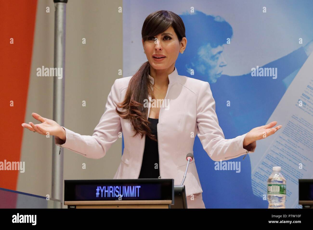 United Nations, New York, USA, July 06 2018 - Actress Marisol Nichols ...