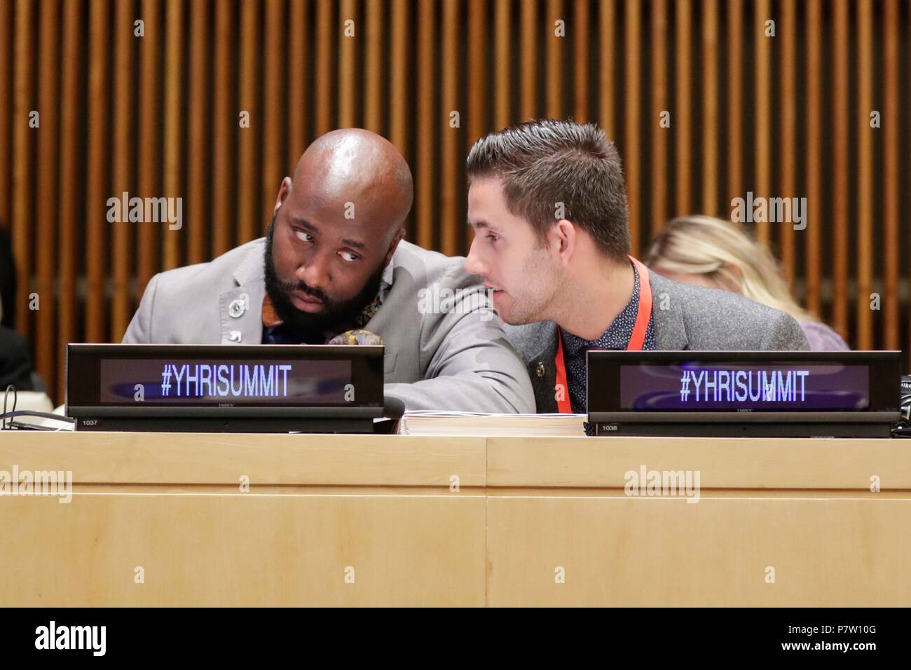 United Nations, New York, USA, July 06 2018 - Christopher King ...
