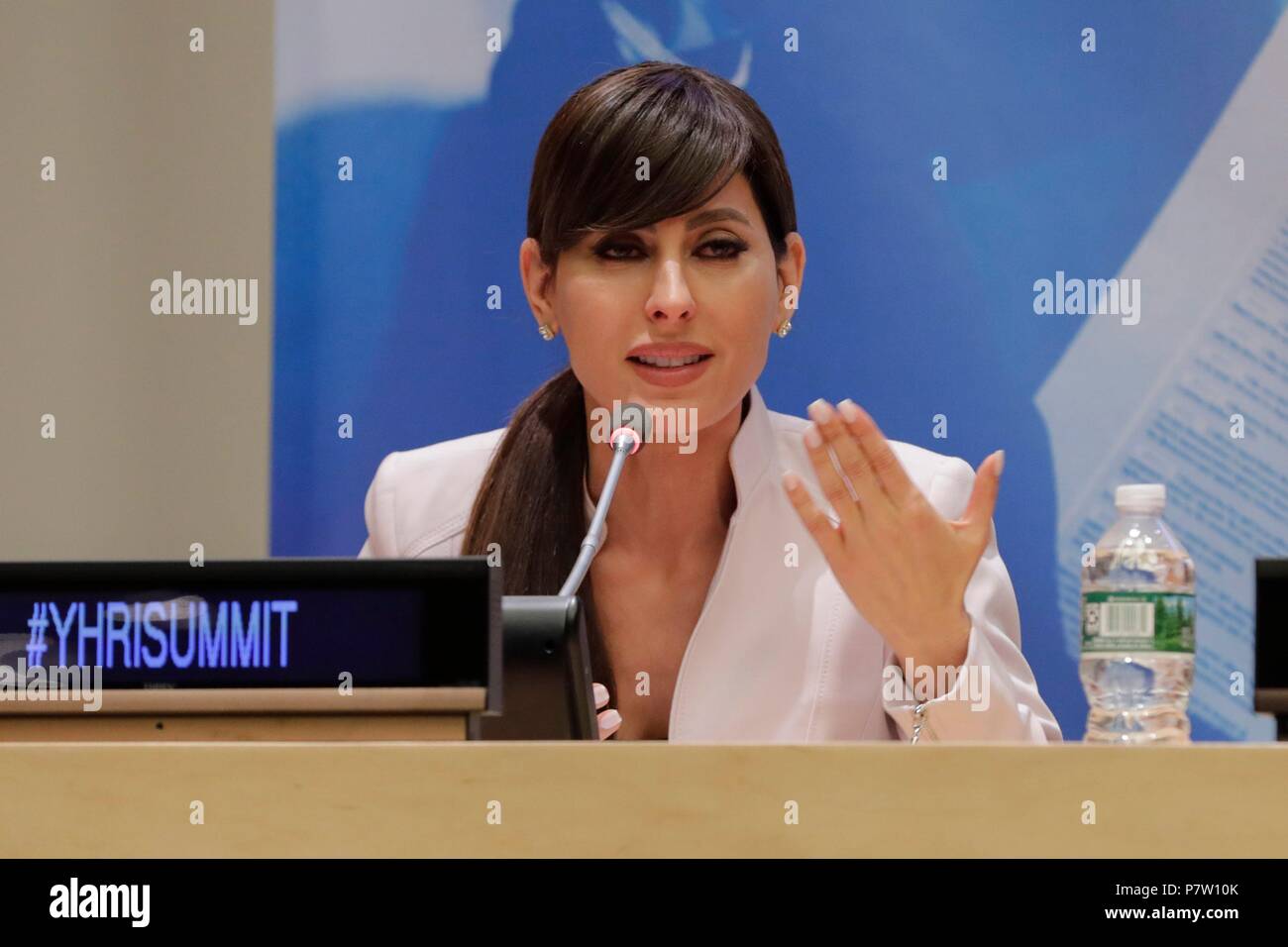 United Nations, New York, USA, July 06 2018 - Actress Marisol Nichols ...
