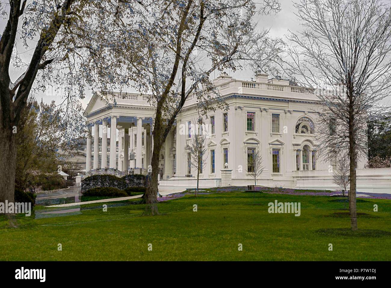 U s presidents residence hi-res stock photography and images - Alamy