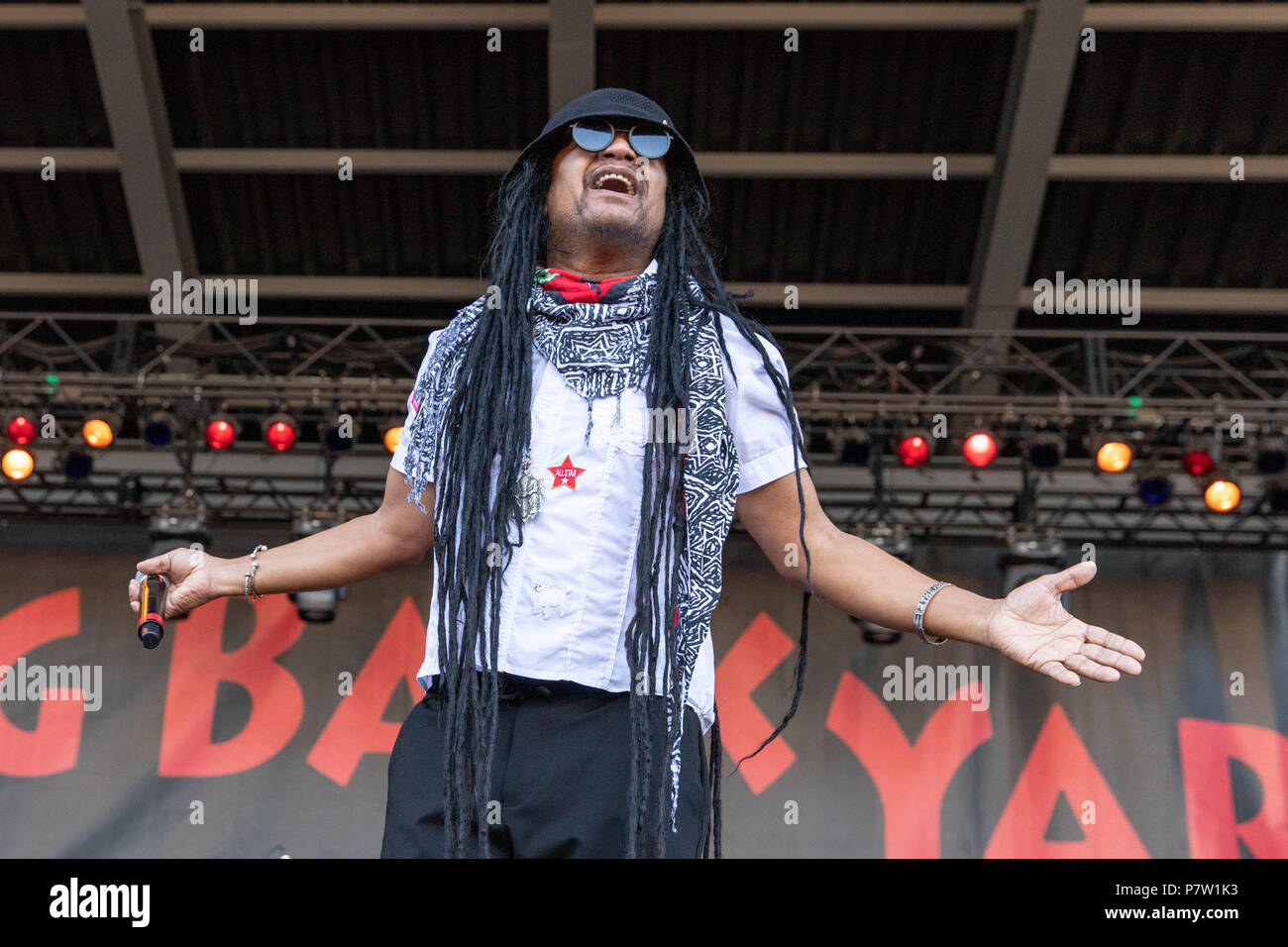 Milwaukee, Wisconsin, USA. 7th July, 2018. MAXI PRIEST (MAX ELLIOTT ...