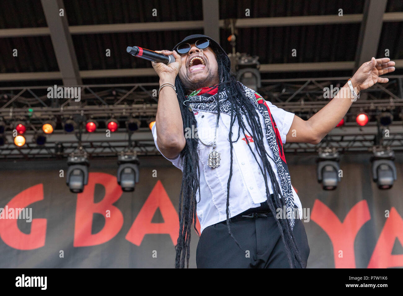 Milwaukee, Wisconsin, USA. 7th July, 2018. MAXI PRIEST (MAX ELLIOTT ...