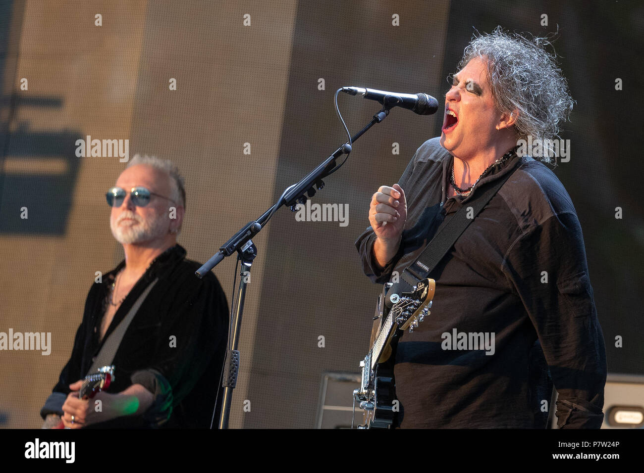 Hyde Park, UK. 7h July 2018, The Cure Headlining British Summer Time ...