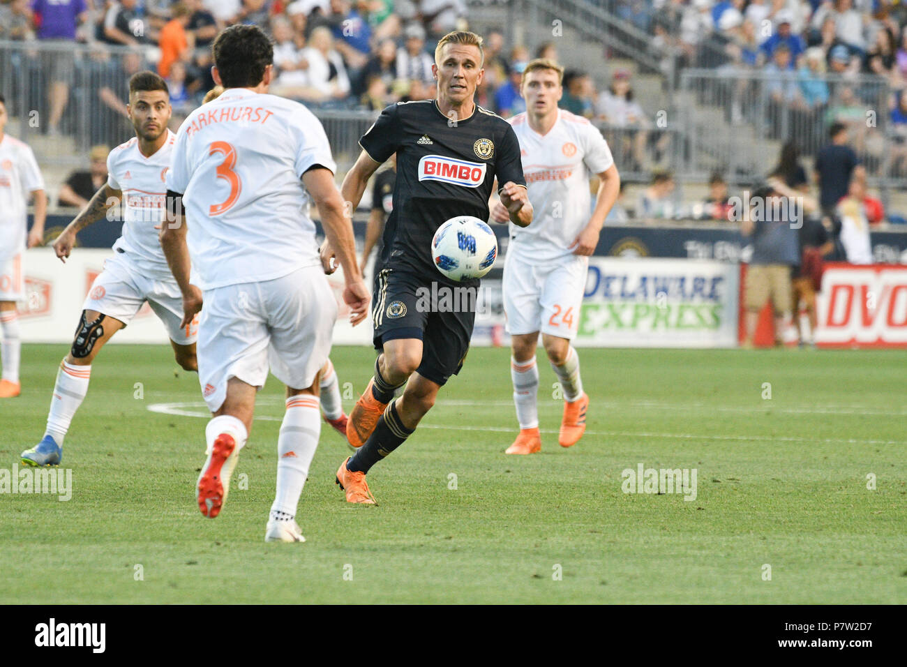 Chester, Pennsylvania, USA. 7th July, 2018. Philadelphia Union ...