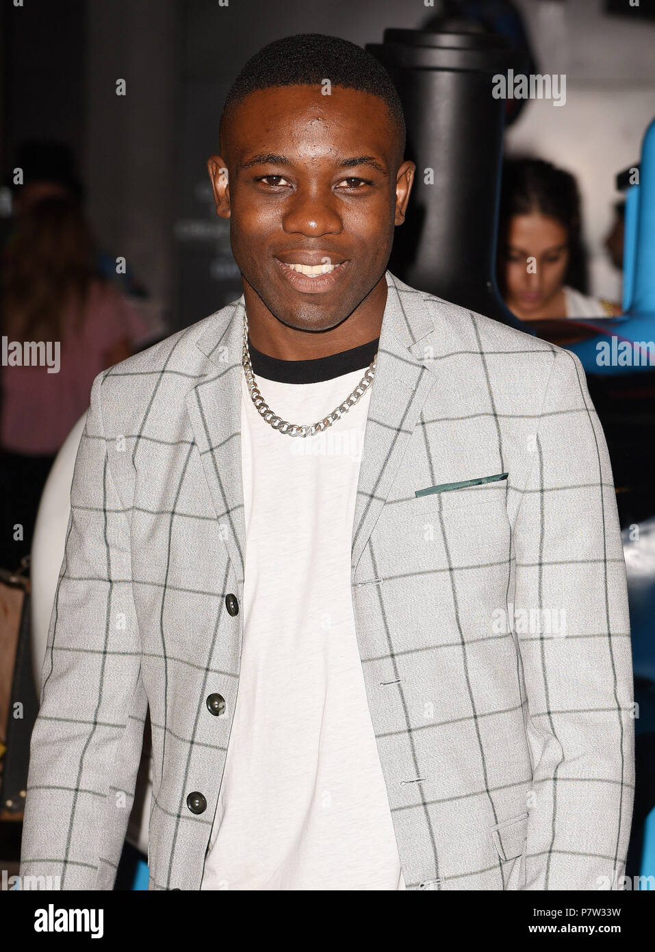 London, UK. 07th July, 2018. Nathan Connor at the Thomas & Friends: Big ...