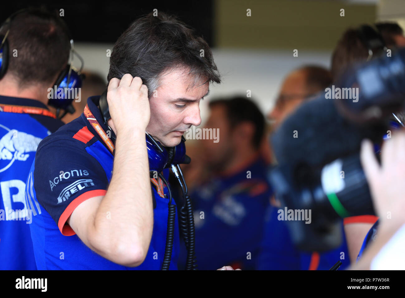 Silverstone Circuit, Silverstone, UK. 7th July, 2018. British Formula ...
