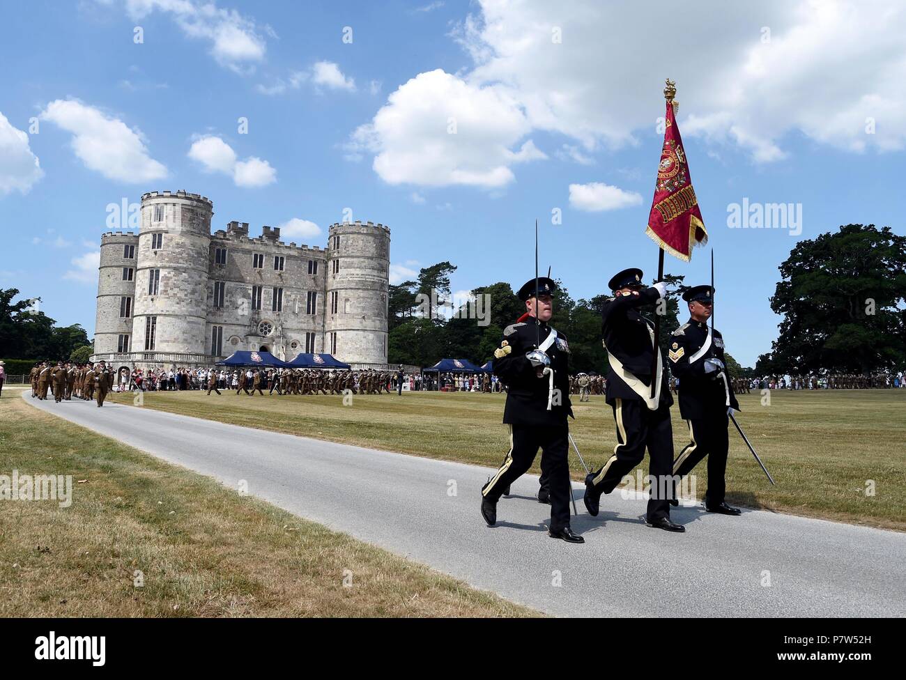 Dorset, UK. 8 July 2018. HRH Prince Edward, The Earl of Wessex ...