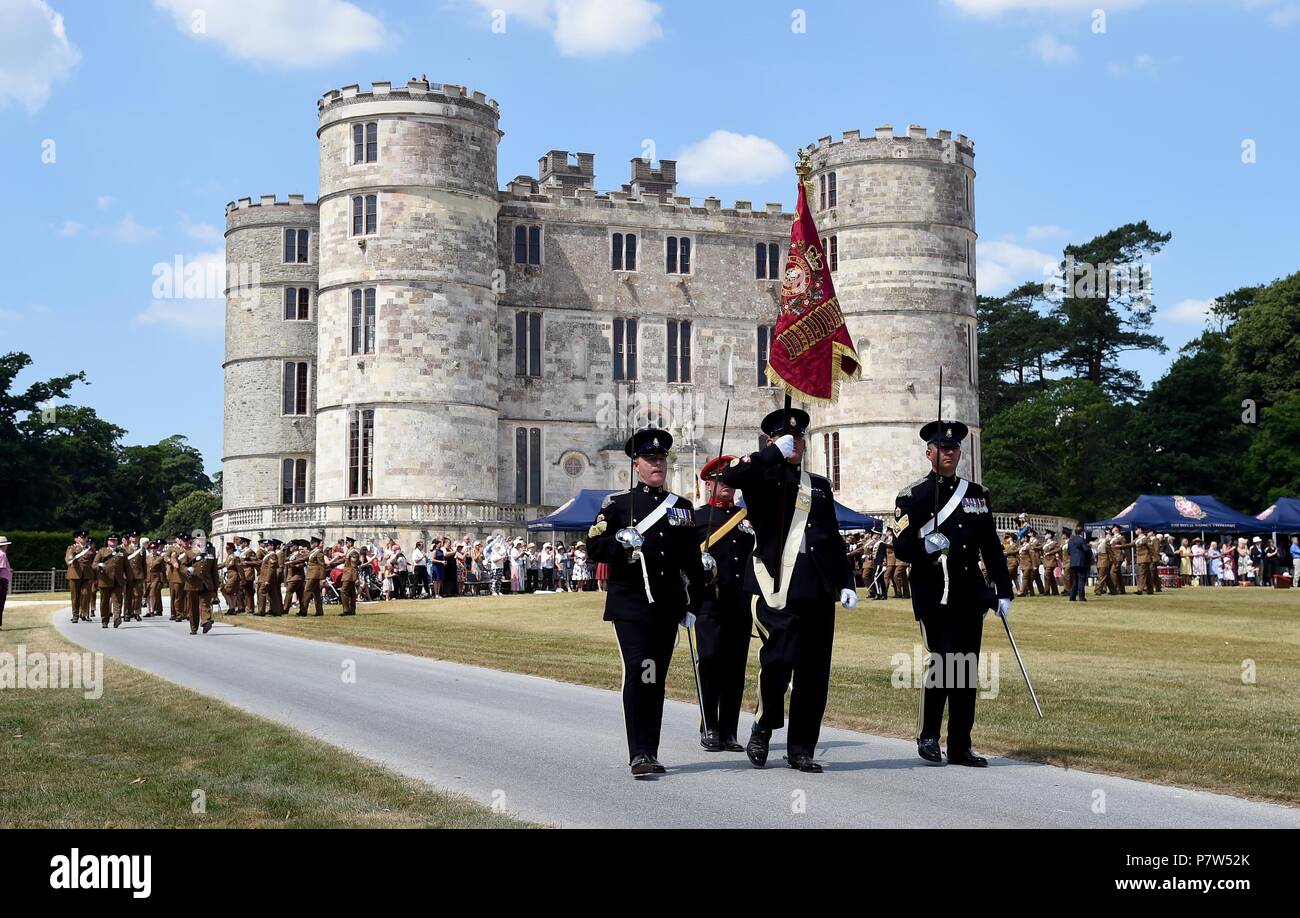 Dorset, UK. 8 July 2018. HRH Prince Edward, The Earl of Wessex ...