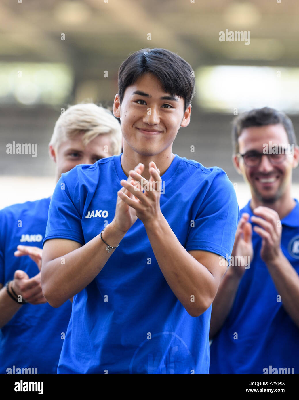 Karlsruhe, Germany. 08th July, 2018. Kyoung-Rok Choi (KSC) at the ...