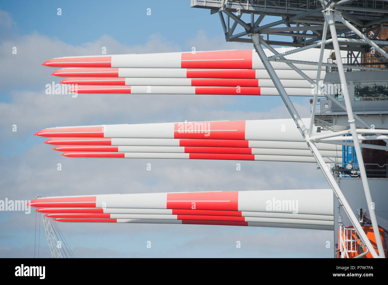 Offshore wind farm installation vessel hi-res stock photography and ...
