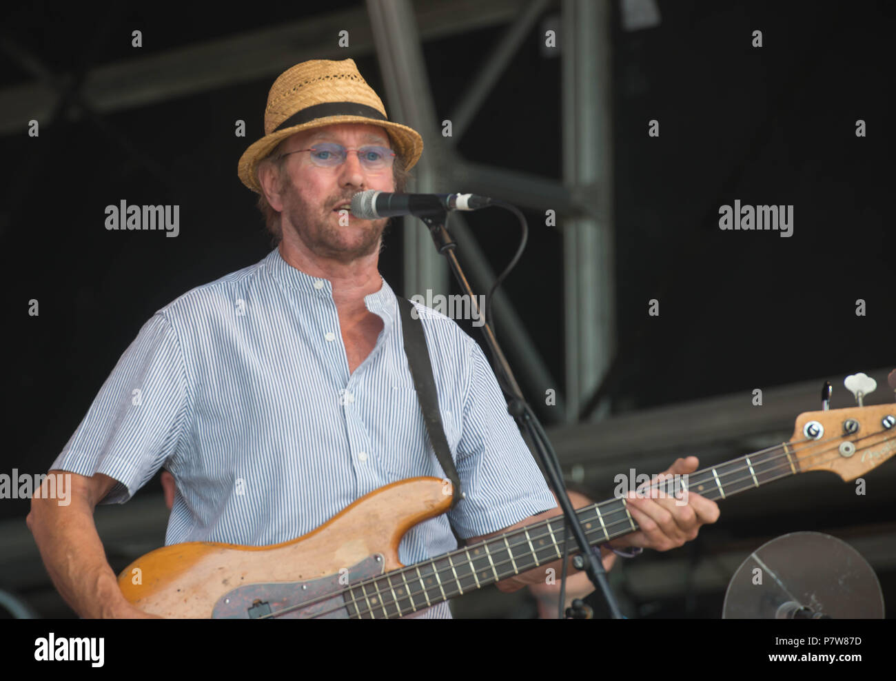 hyde Park, London, United Kingdom. 8th July 2018. Dave Peacock of Chas ...