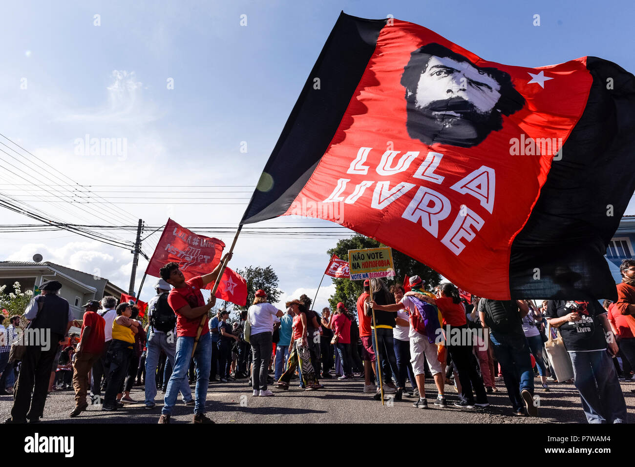 Curitiba flag hi-res stock photography and images - Alamy
