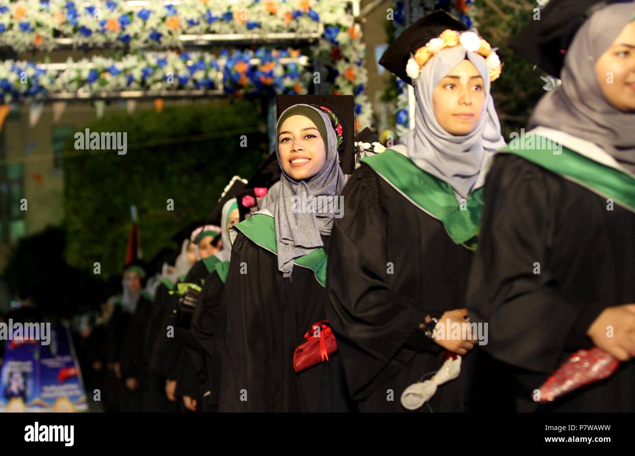 Gaza City, Gaza Strip, Palestinian Territory. 8th July, 2018 ...