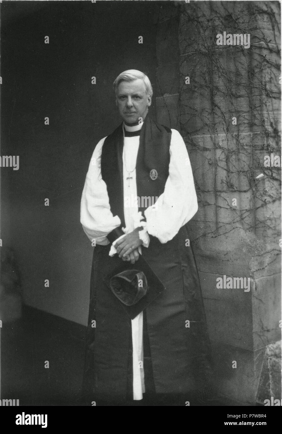 1930s postcard of Bernard Heywood(1871-1960), Bishop of Southwell. From ...