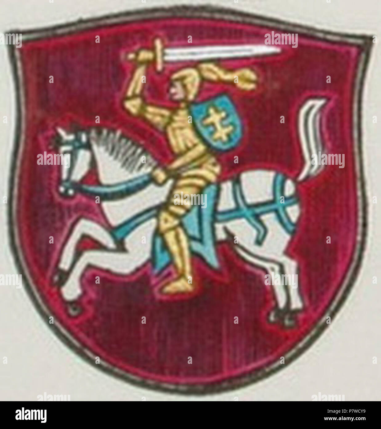 46 Bieraściе, Pahonia. Берасьце, Пагоня (1901-39 Stock Photo - Alamy