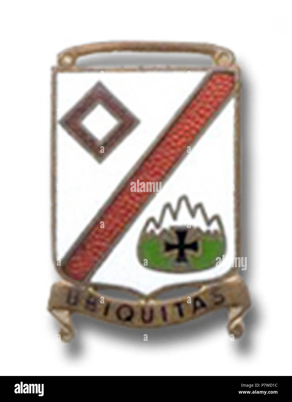 38th Trans Bn crest Stock Photo - Alamy