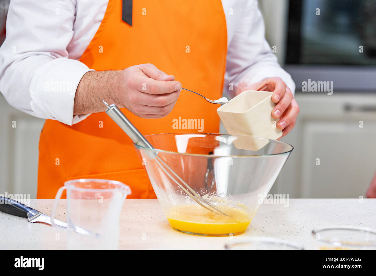 Man beating eggs hi-res stock photography and images - Alamy