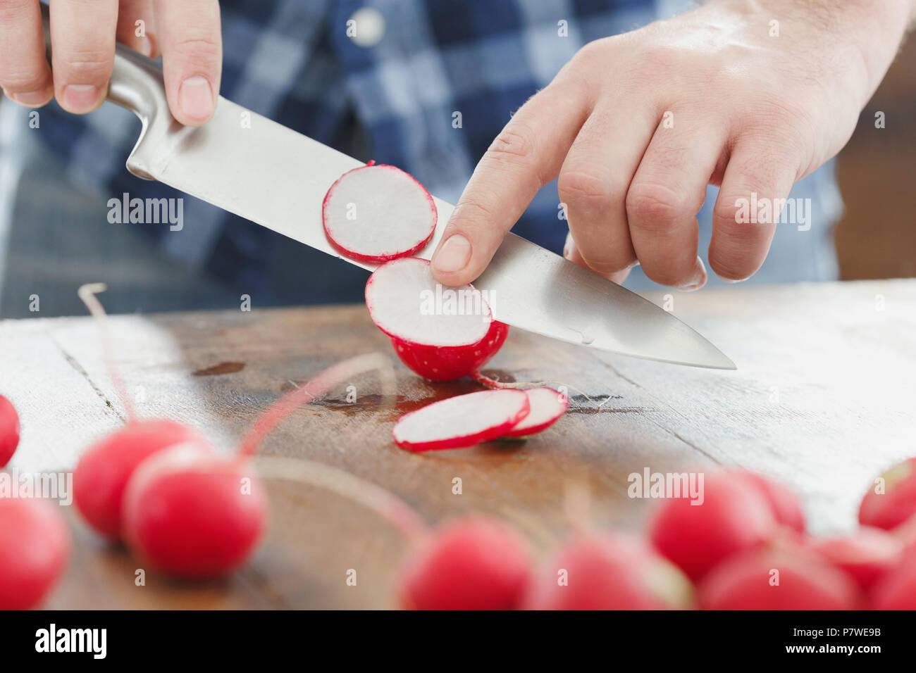 Raw chopped cut hands hi-res stock photography and images - Alamy