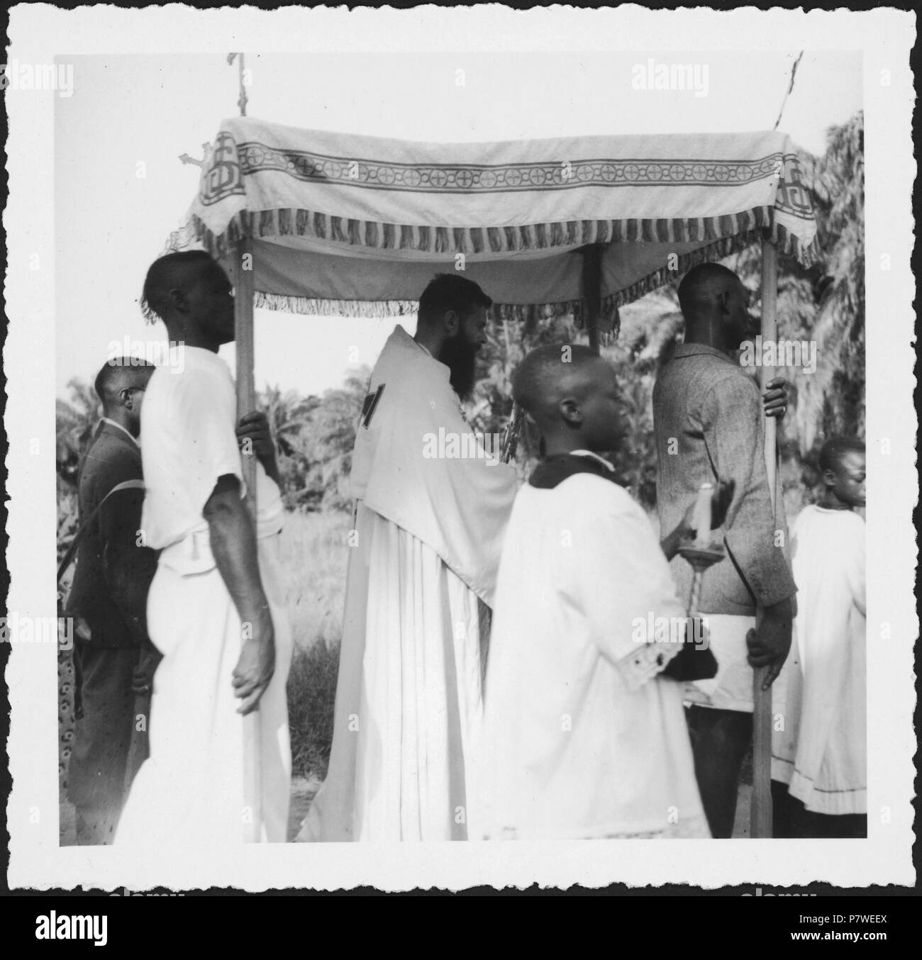 Catholic in kongo Black and White Stock Photos & Images - Alamy