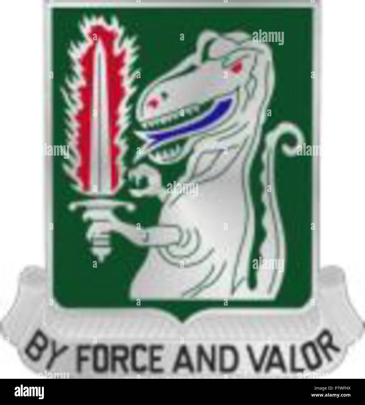 40th Cavalry Regiment distinctive unit insignia Stock Photo - Alamy