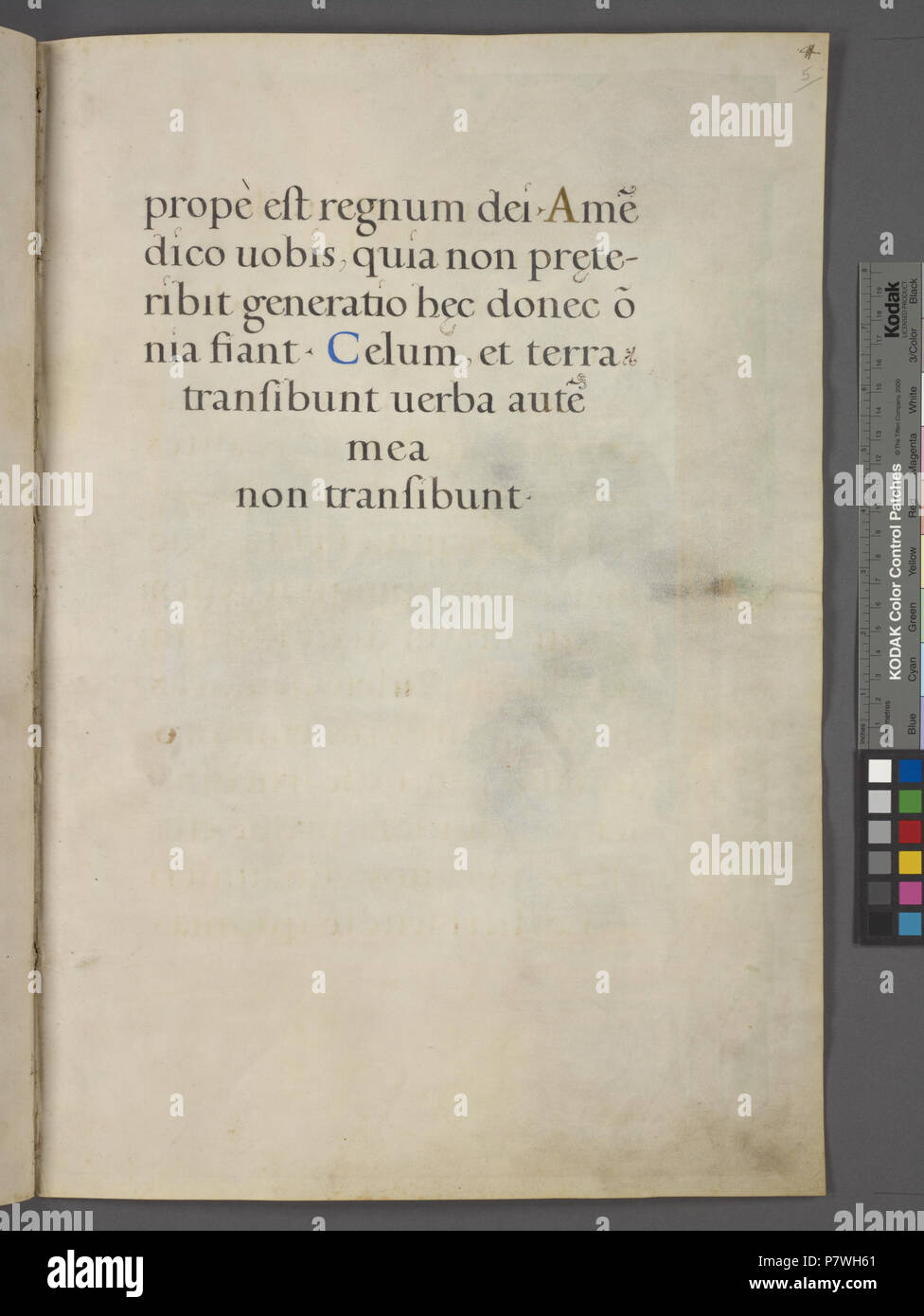 Towneley lectionary text hi-res stock photography and images - Alamy