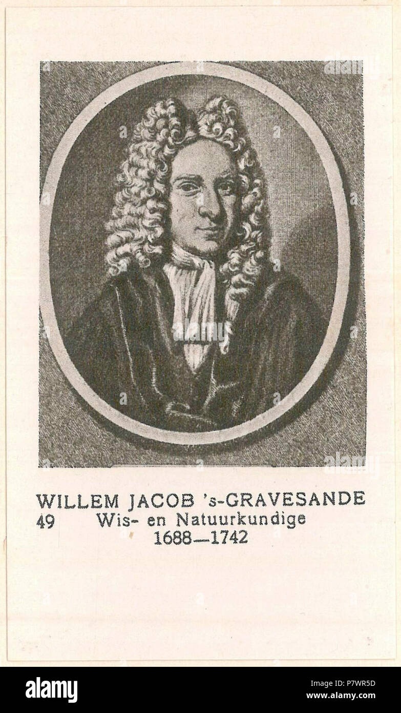 Willem jacob s gravesande hi-res stock photography and images - Alamy