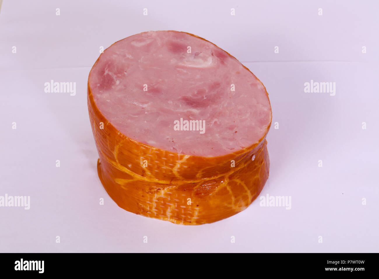 Tasty pork ham isolated Stock Photo - Alamy