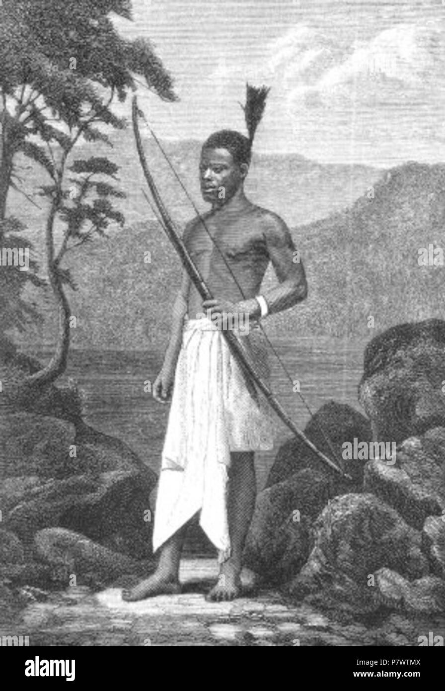 English: 'Chuma', Livingstone's servant: of the Wahio Tribe 'Chuma ...