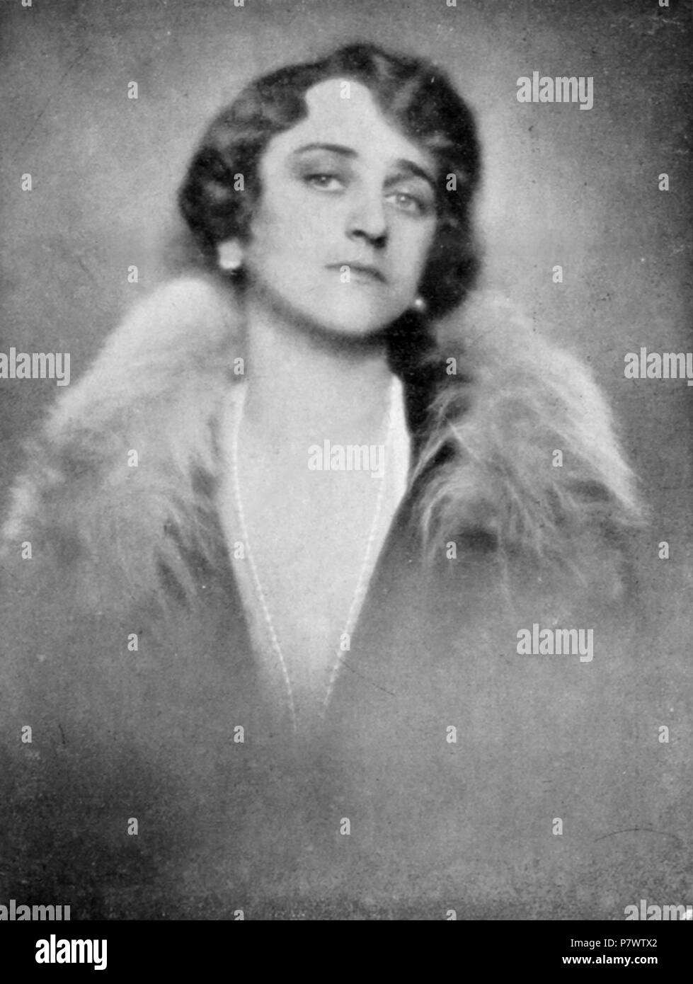 Deutsch: Clarice von Rothschild (geb. Sebag-Montefiore), Gattin von ...