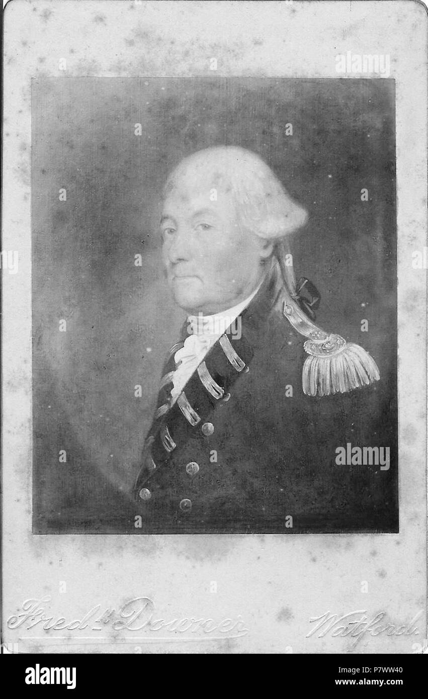 English: Scan by submitter of old photo of picture of Colonel George ...