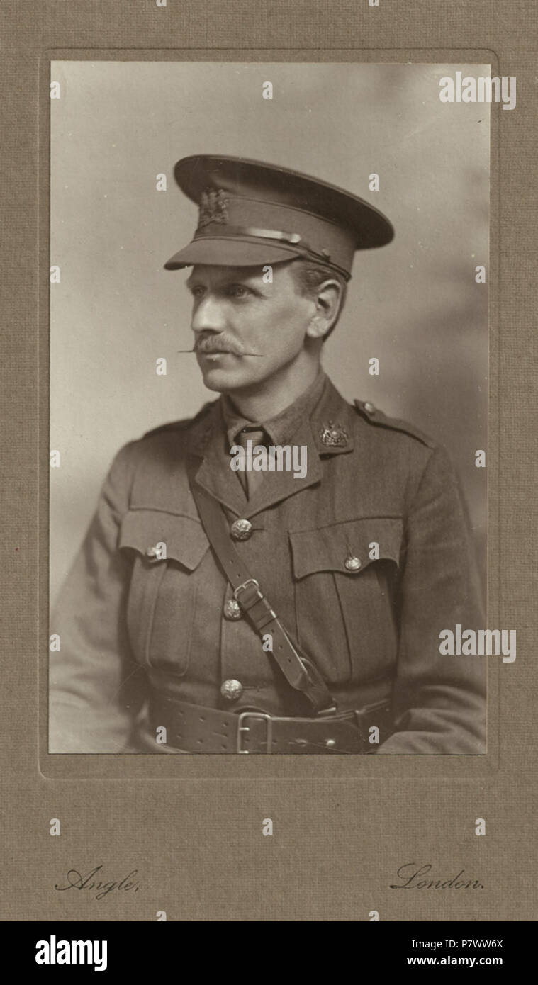 English: Portrait of Colonel Edward Frank Harrison, World War 1 chemist ...