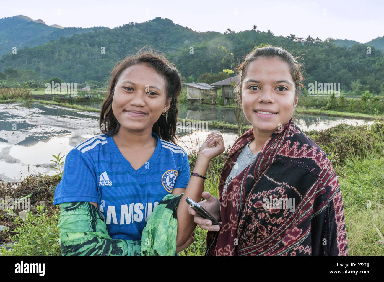 Indonesia school girls hi-res stock photography and images - Alamy