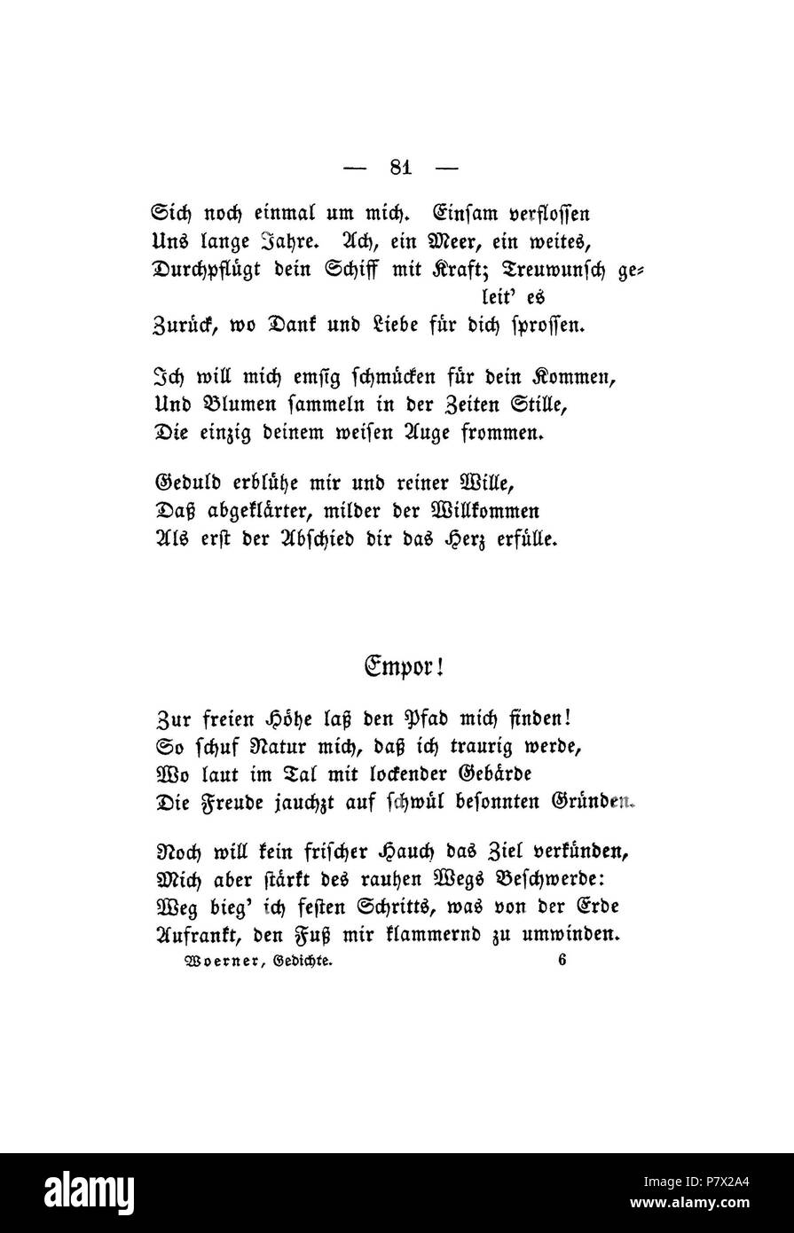 . Gedichte. Deutsch: Dies ist ein Scan des historischen Buches English ...