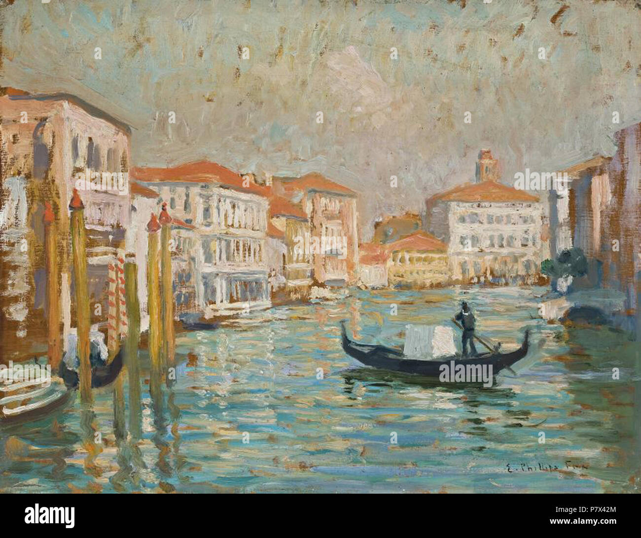 English: Venice 1907 . 1907 139 E philips fox venice 1907 Stock Photo ...