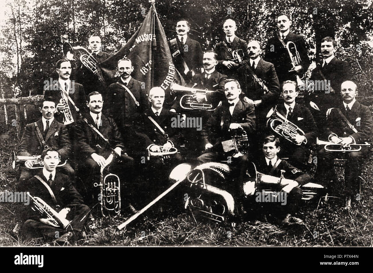 English: Switzerland. Unknown Band, 1918 . 1918 359 Switzerland ...
