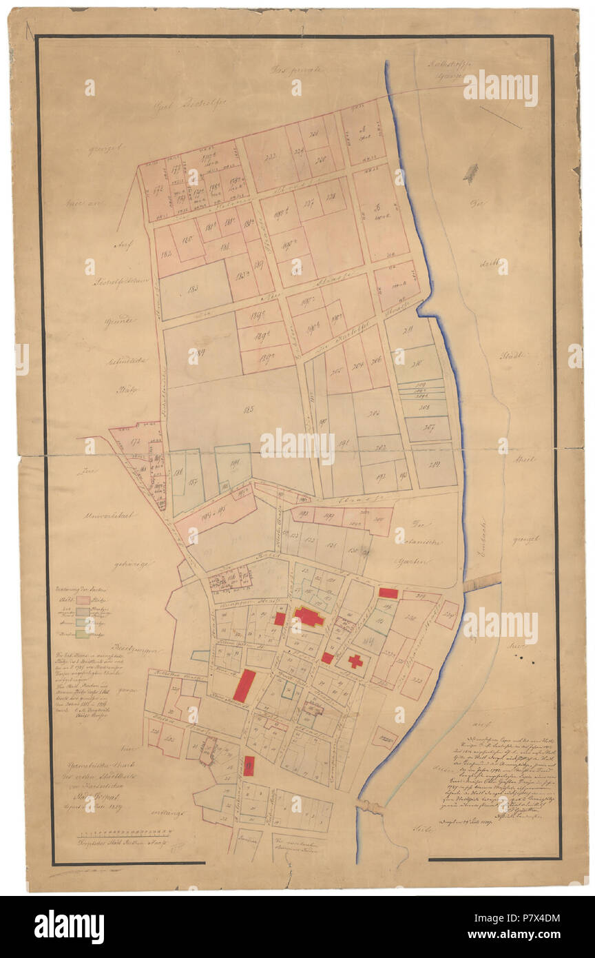 Dorpat map hi-res stock photography and images - Alamy