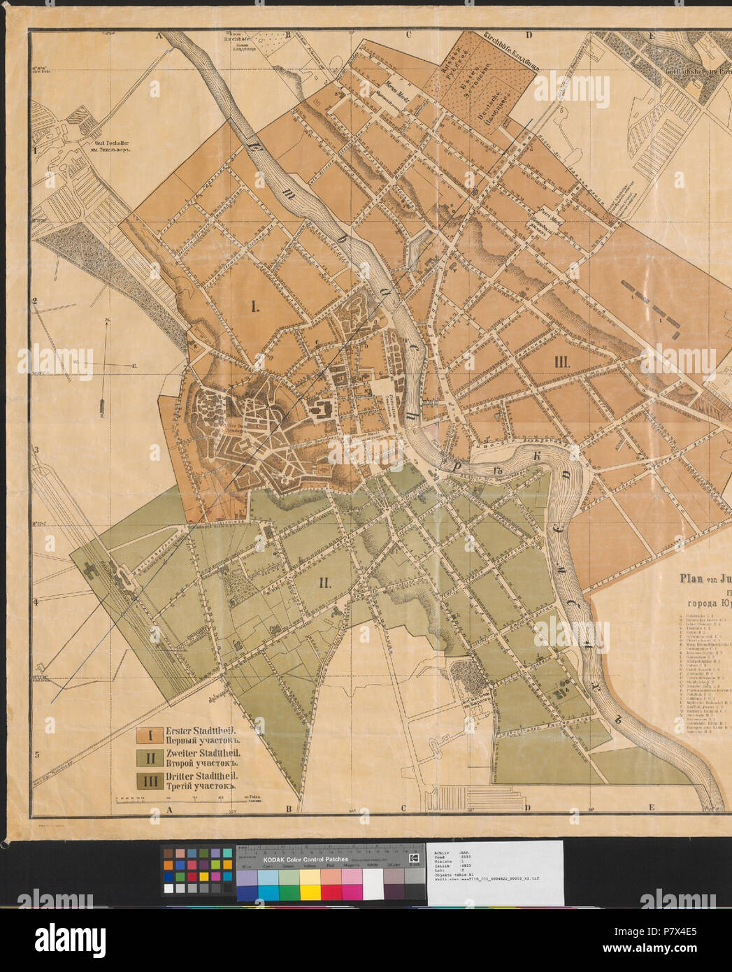 Dorpat map hi-res stock photography and images - Alamy