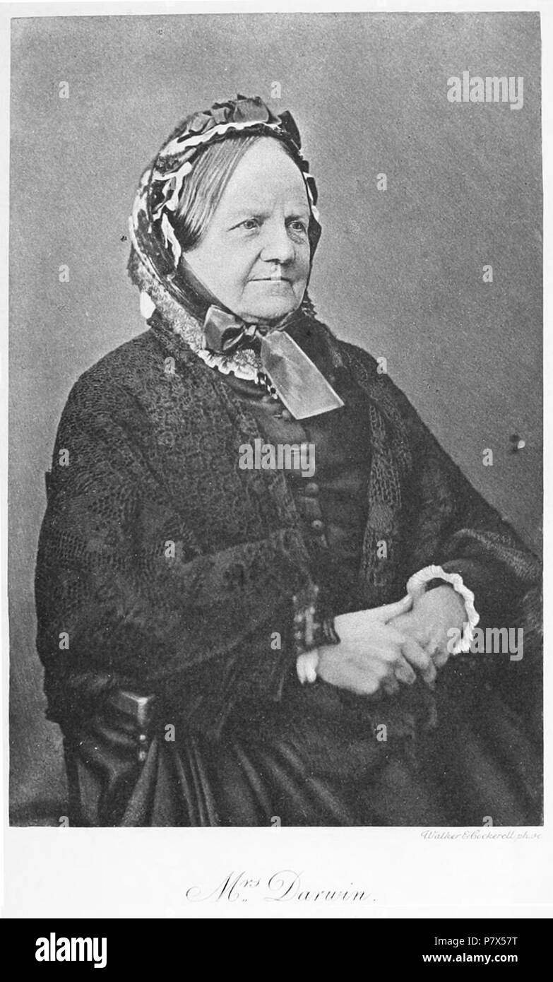 Emma Darwin . Unknown date published 1903 145 Emma Darwin old Stock ...