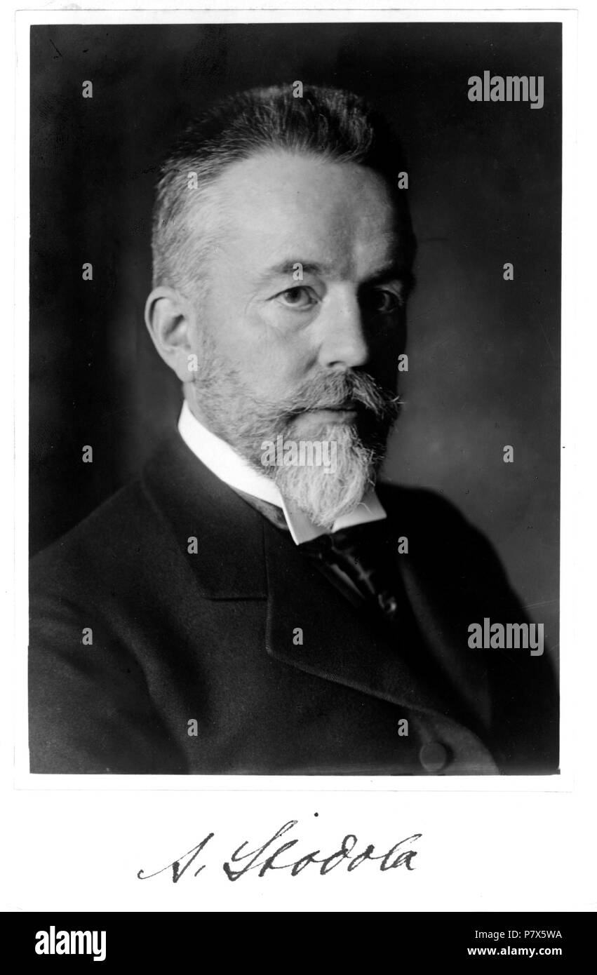 signiert 150 ETH-BIB-Stodola, Aurel (1859-1942)-Portrait-Portr 06978 ...