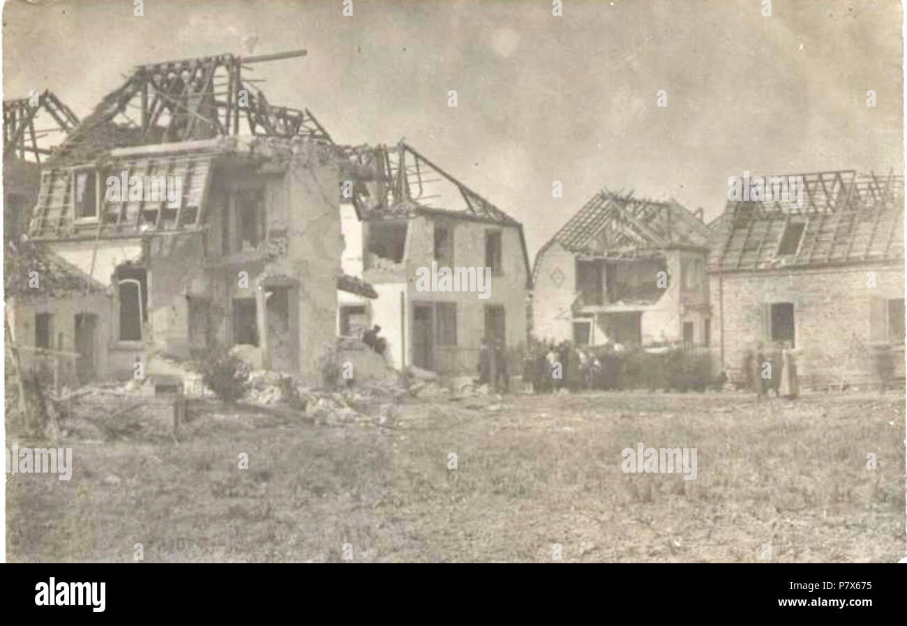155 Explosionsschäden Oppau 1921 1 Stock Photo - Alamy