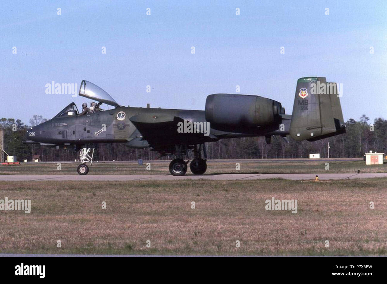 356th Tactical Fighter Squadron A-10 Thunderbolt II 78-0596 Stock Photo ...