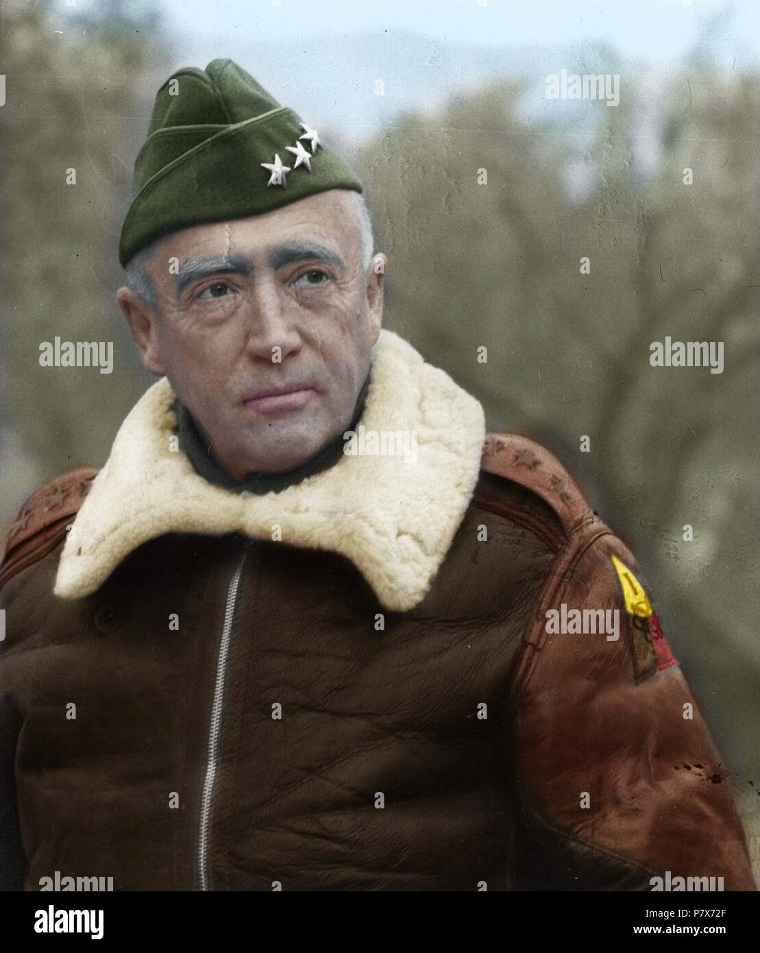 Gen patton hi-res stock photography and images - Alamy
