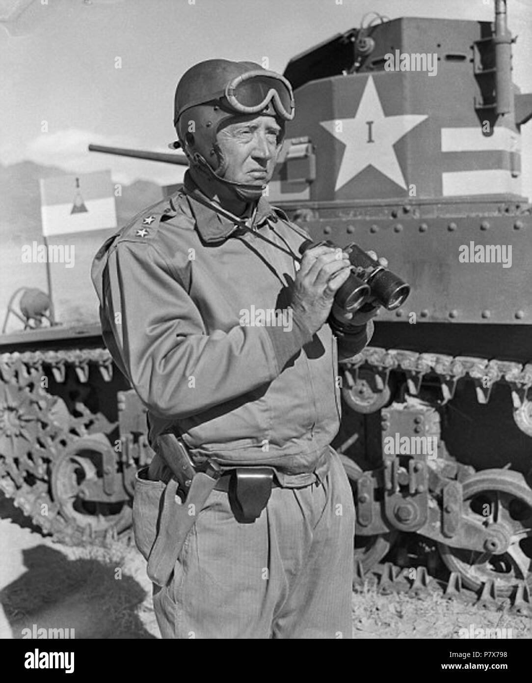 General george s patton 1943 hi-res stock photography and images - Alamy