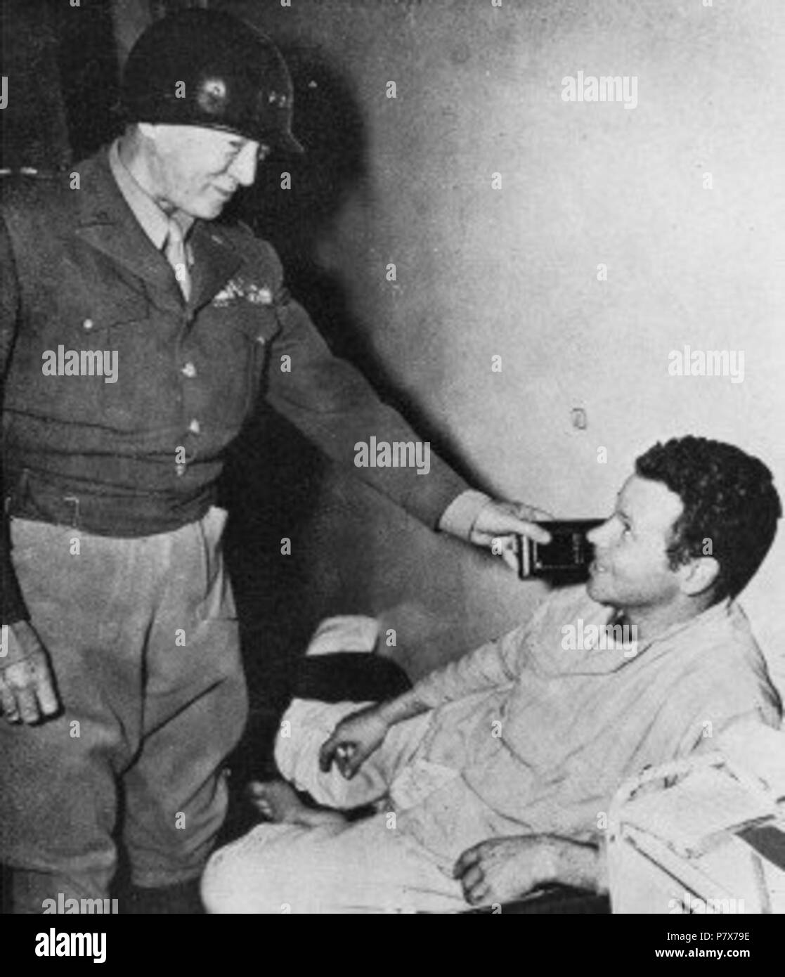 English: George S. Patton . circa 1943 171 George S. Patton 25 Stock ...