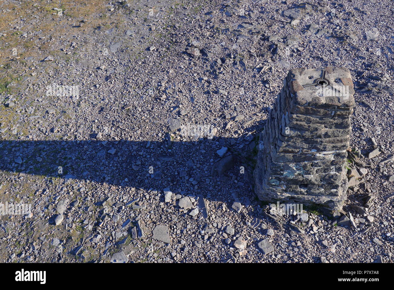 Trig Point On Mountain High Resolution Stock Photography and Images - Alamy