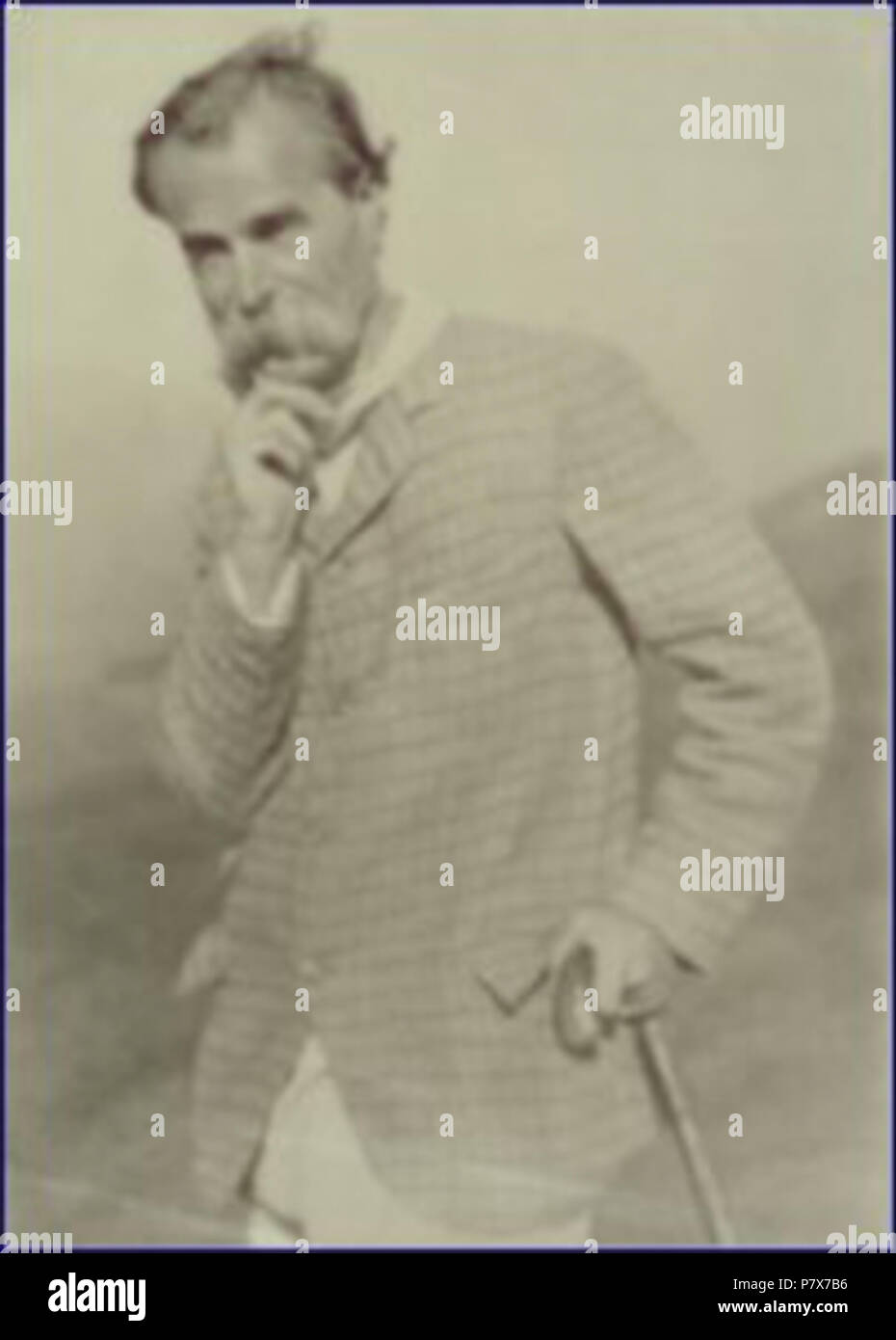 English: George Davison, selfportrait . 1918 171 GeorgeDavison Stock ...