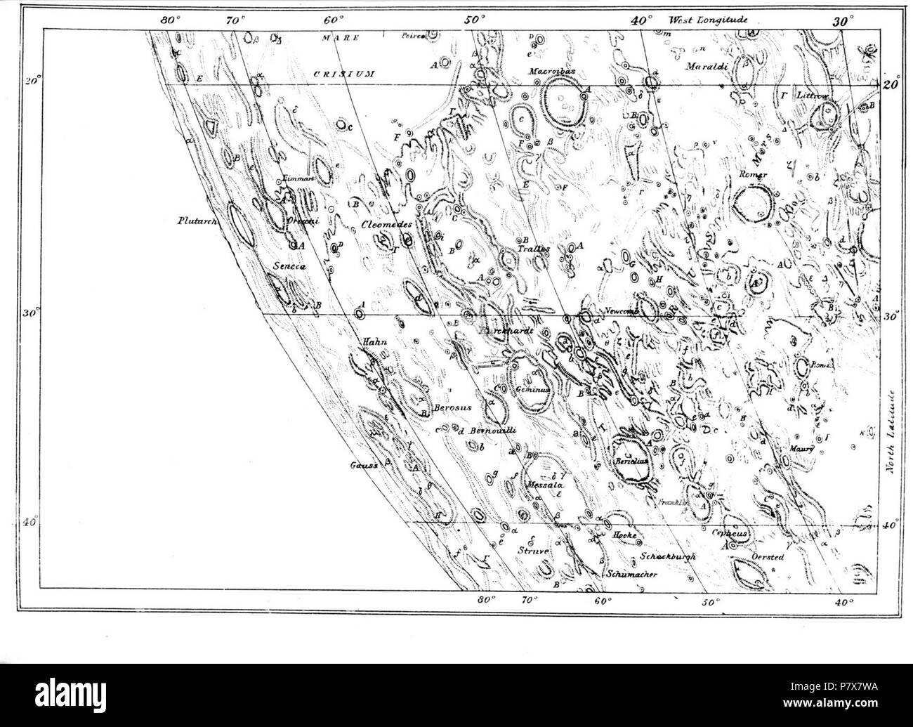 English: Neison 1876, map sheet 4 . 1876 284 Neison-04 Stock Photo - Alamy